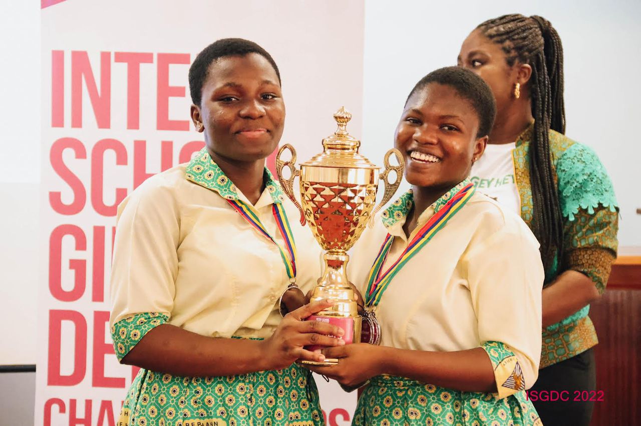 Aburi Girls SHS sweeps awards at the maiden Inter-School Girls Debate ...