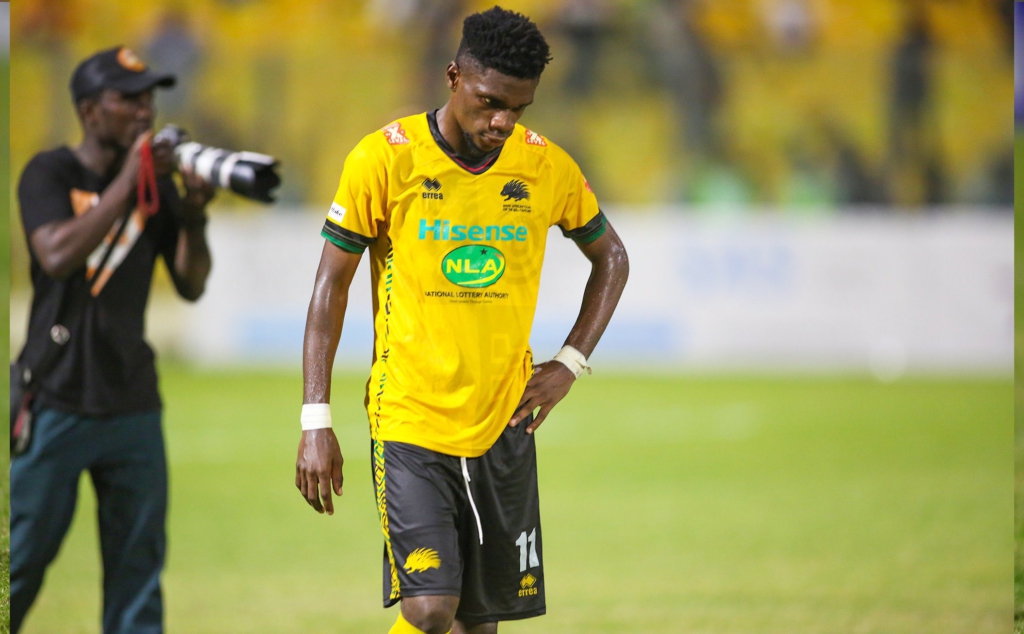 Frank Mbella records just 10 touches against Hearts of Oak - MyJoyOnline