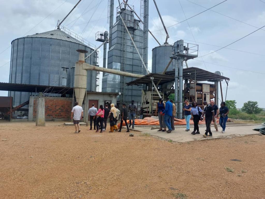 GIZ-Move project teamvisits GADCO milling plant - MyJoyOnline