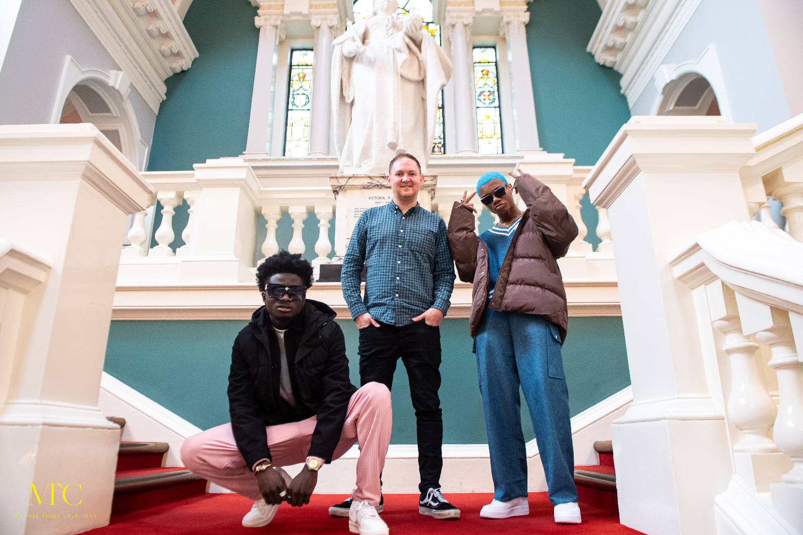 KiDi and Kuami Eugene visit Ark Greenwich Free School to talk to ...