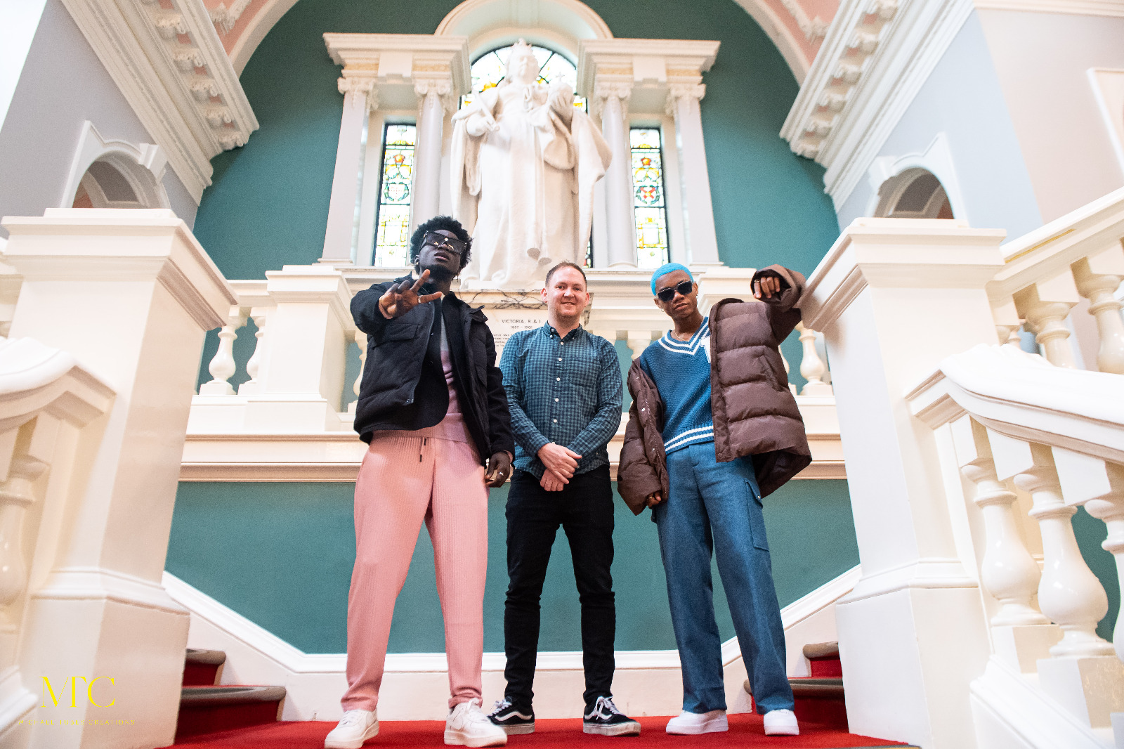 KiDi and Kuami Eugene visit Ark Greenwich Free School to talk to ...