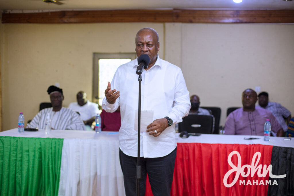 Photos: Mahama joins NDC leadership in Kumasi for exit meeting ...