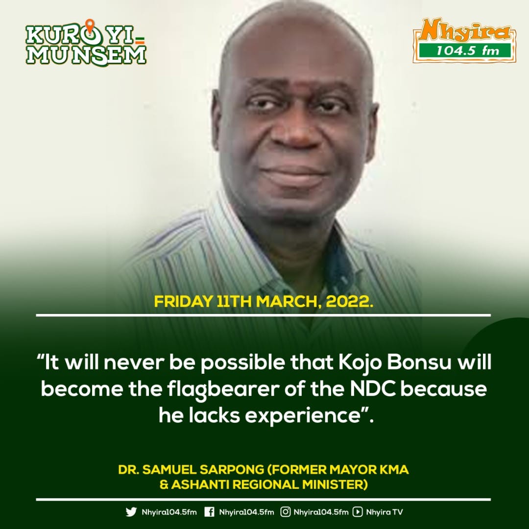 KMA should be proactive to generate internal revenue for development ...