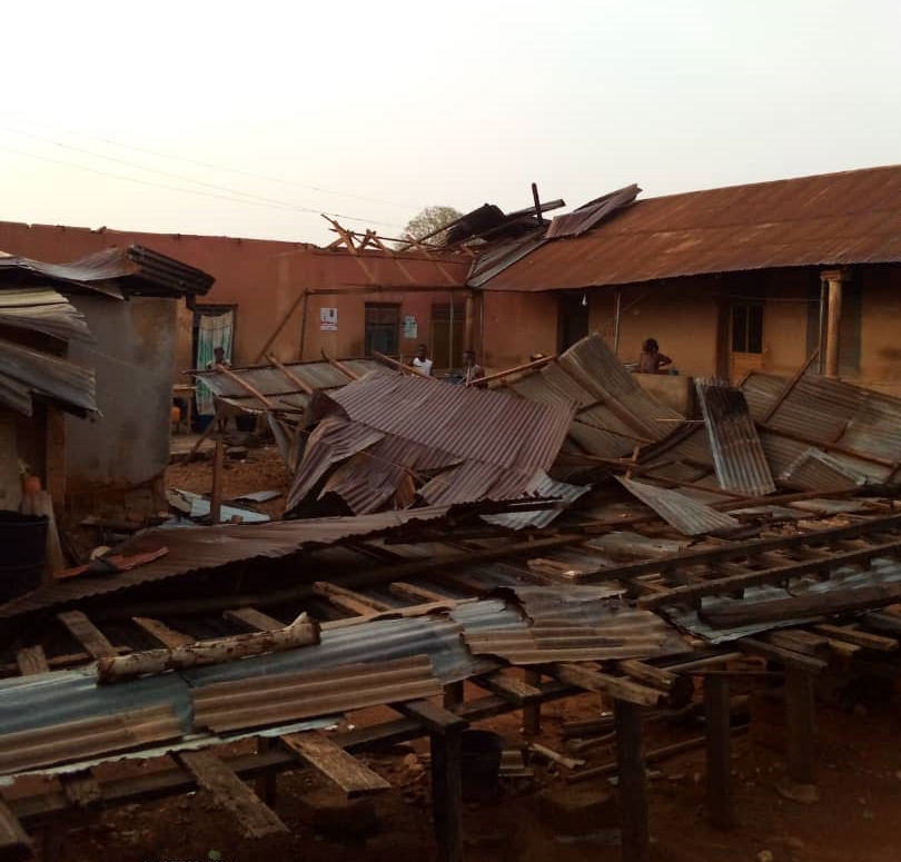 Rainstorm destroys homes, schools and other property in Obogu community ...