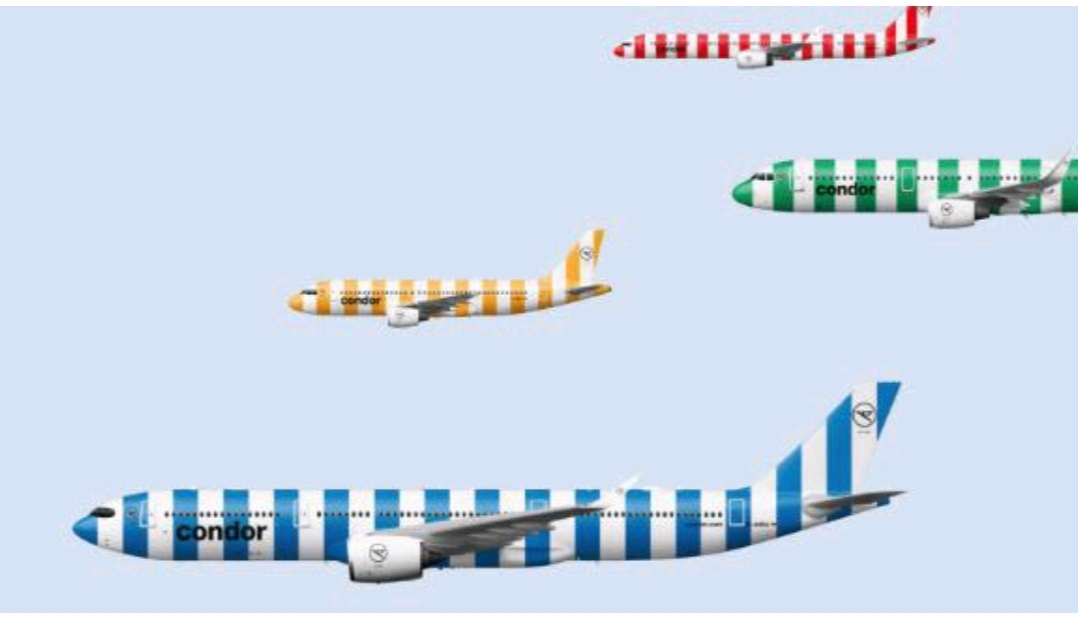 German airline unveils candy-striped aircraft - MyJoyOnline.com