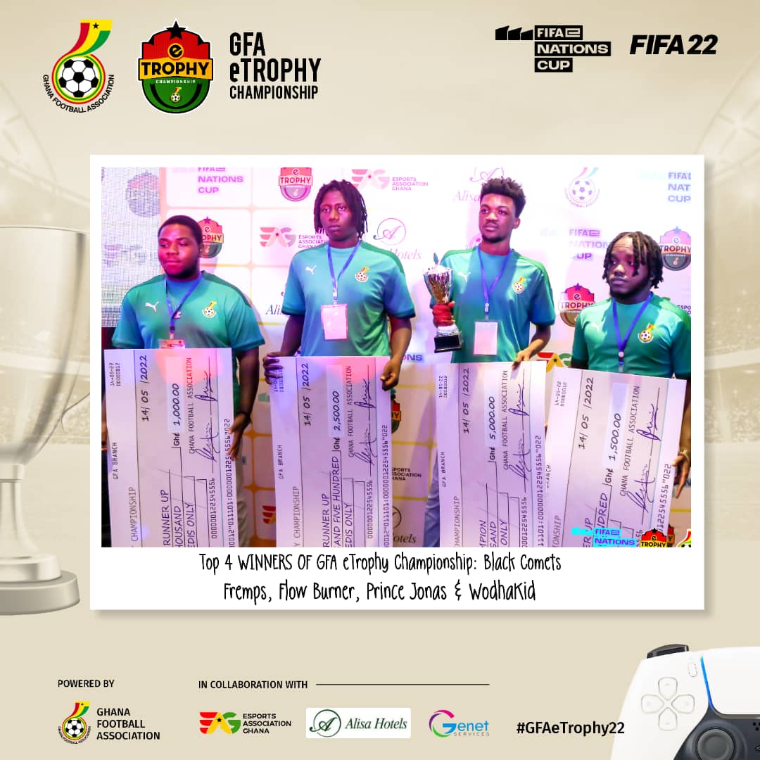 eTrophy Championship was to help select national team players - Prosper ...