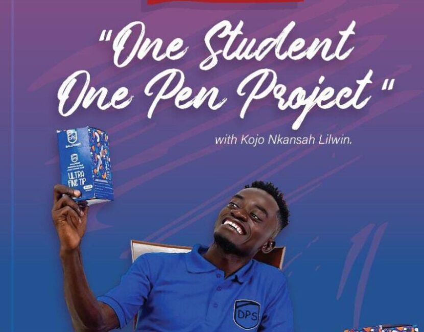 Lil Win initiates "One Student, One Pen" project - MyJoyOnline