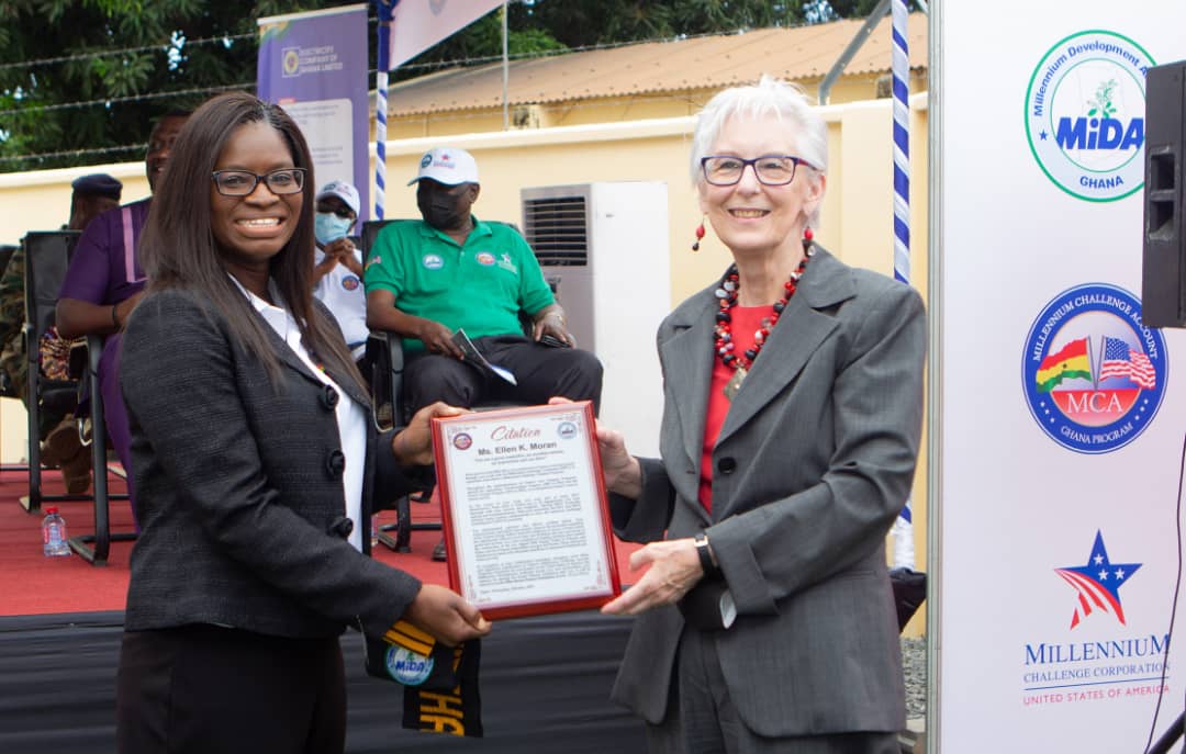 MiDA hands over 33kv Ellen Moran substation to ECG - MyJoyOnline
