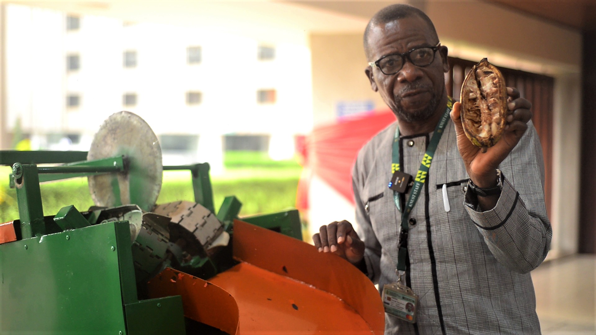 KNUST researcher develops eco-friendly mechanised cocoa splitter ...
