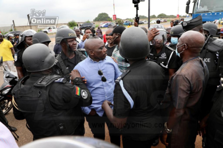 NDC's Joshua Akamba spotted with weapon at Arise Ghana demo ...