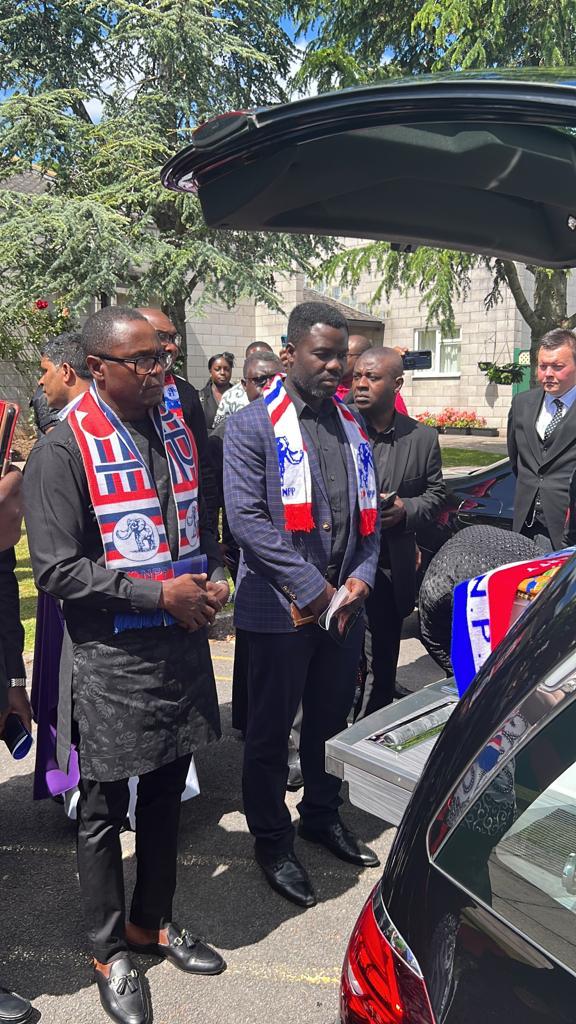 NPP UK Chairman leads executives to mourn Maa Cecilia Darkwa in Swindon ...
