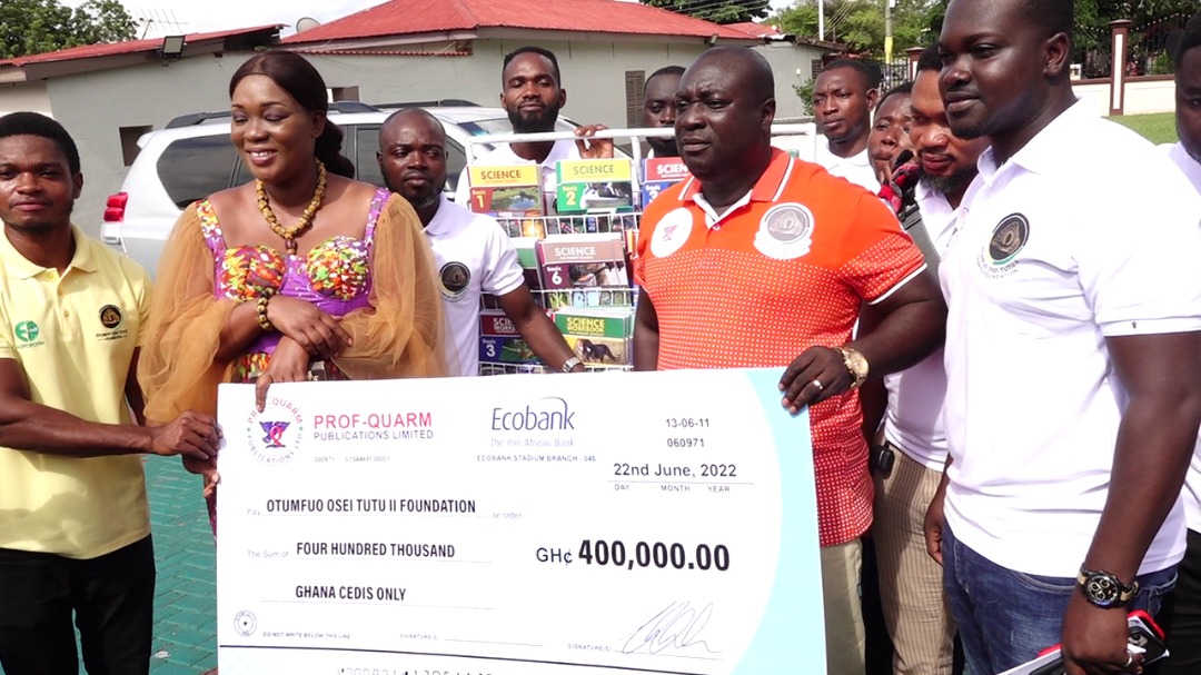 Prof Quarm Publications donates educational materials to support ...