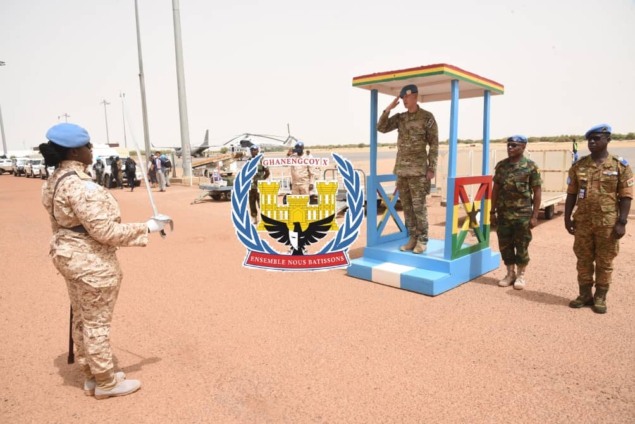 MINUSMA Force Commander visits Ghana Engineer Company - MyJoyOnline.com