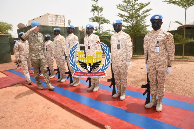 MINUSMA Force Commander visits Ghana Engineer Company - MyJoyOnline.com