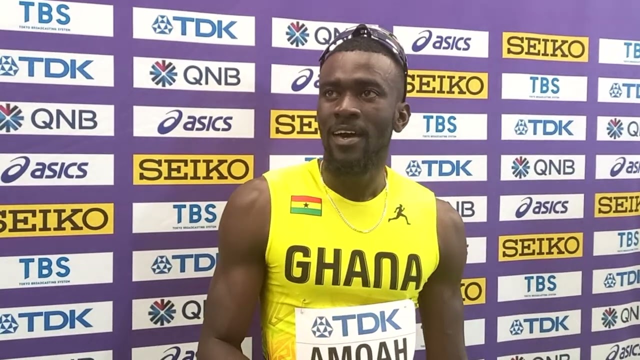 Ghana's Joseph Paul Amoah runs fastest across relay heats at World ...