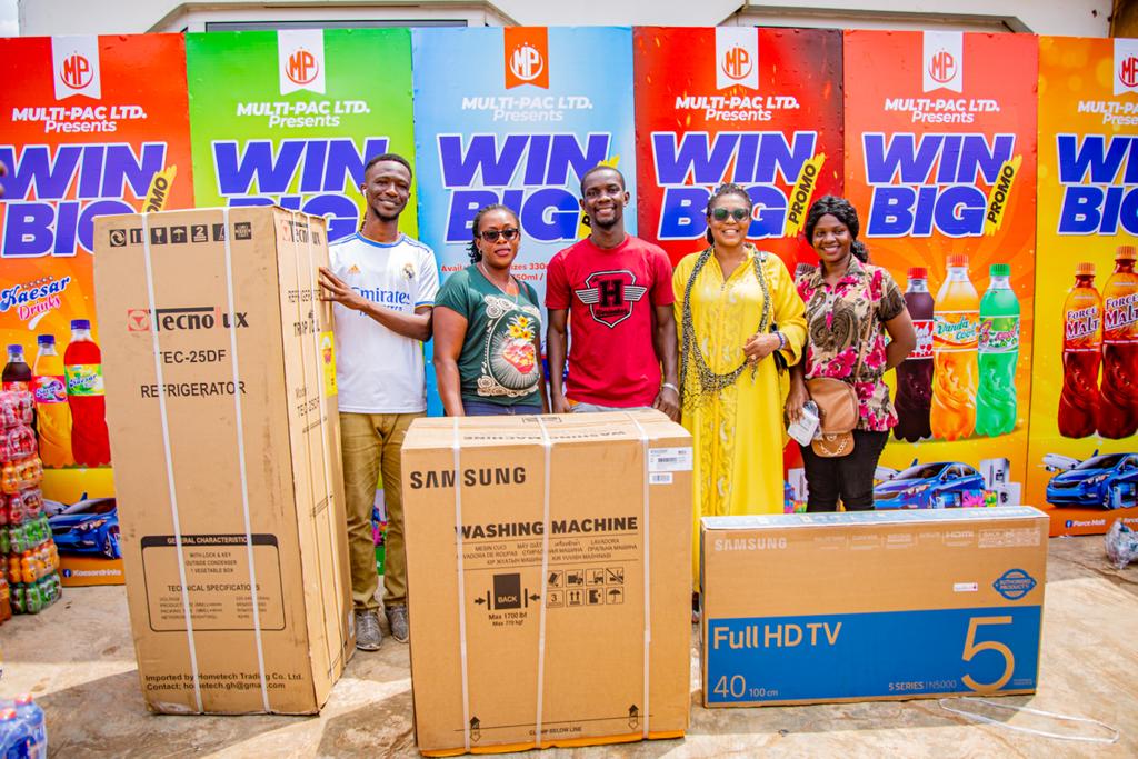 Multi Pac rewards winners of 'Win Big Promo' in Accra - MyJoyOnline