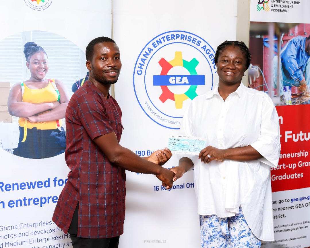 Ghana Enterprises Agency supports young entrepreneurs with ¢880,000 ...