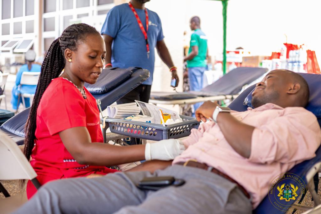 Information Ministry organises 2nd blood donation, health screening ...