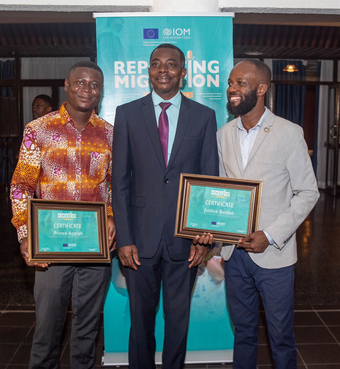 JoyNews’ Prince Appiah, Justice Baidoo win IOM best migration reporting ...