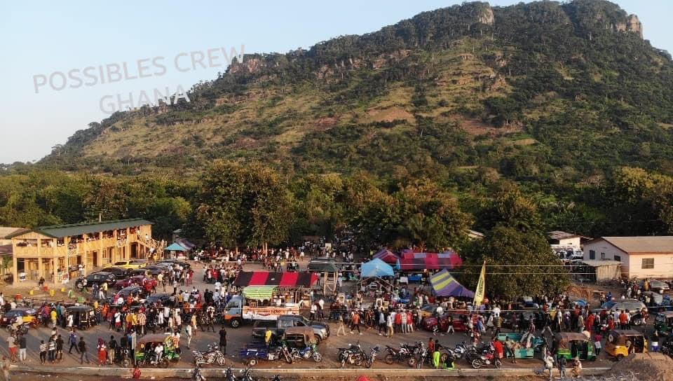 Asogli State ushers in 2022 Te Za with hiking on Adaklu Mountain ...