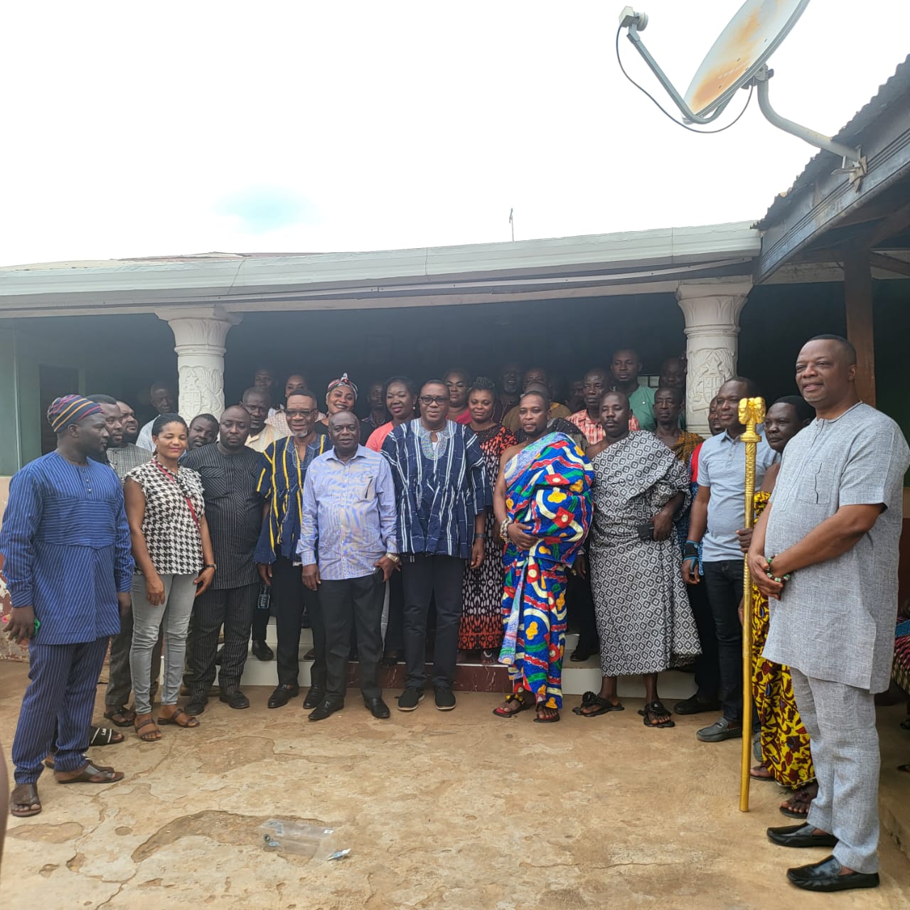 National leadership of NDC visits Lower Manya/Yilo Krobo in wake of ...