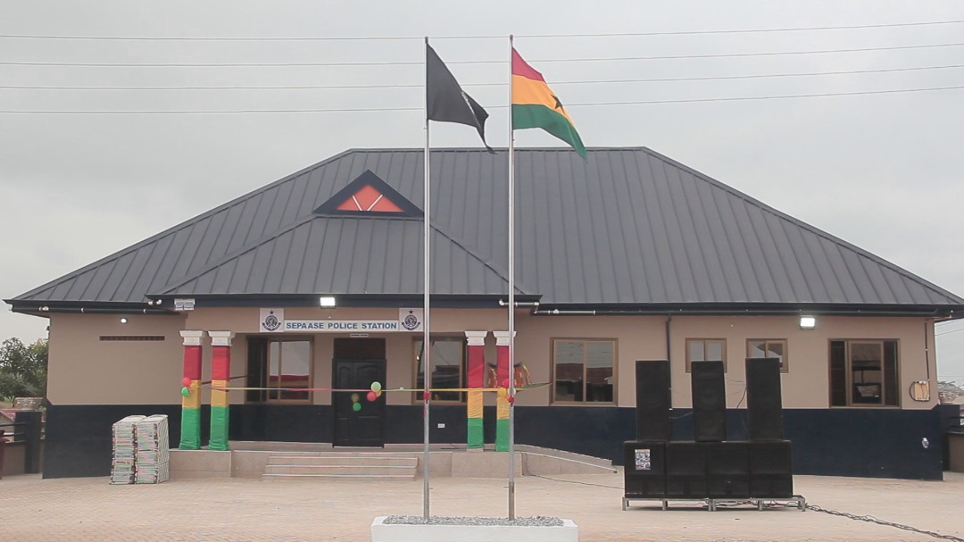 Police station commissioned at Sepaase to fight crime - MyJoyOnline