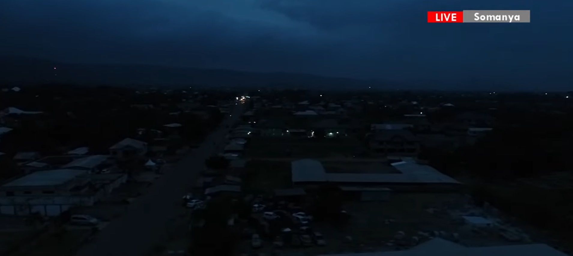 ECG transformer in flames after power was restored to Somanya - MyJoyOnline