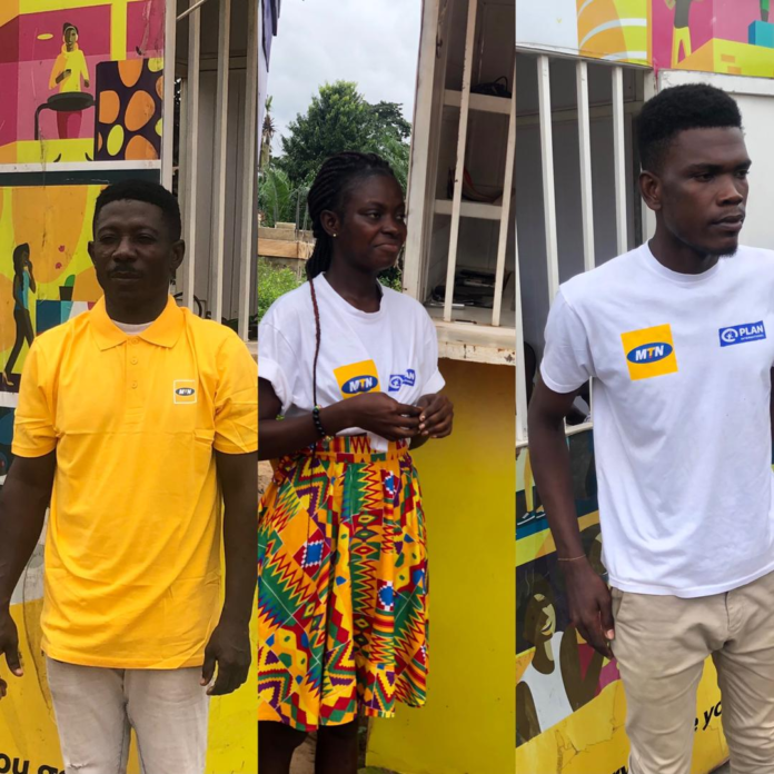 Youth empowered by MTN Ghana Foundation, Plan Ghana touching lives ...