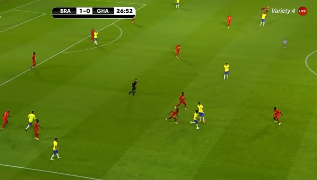 Brazil 3-0 Ghana: How Brazil floored Black Stars in first half horror ...