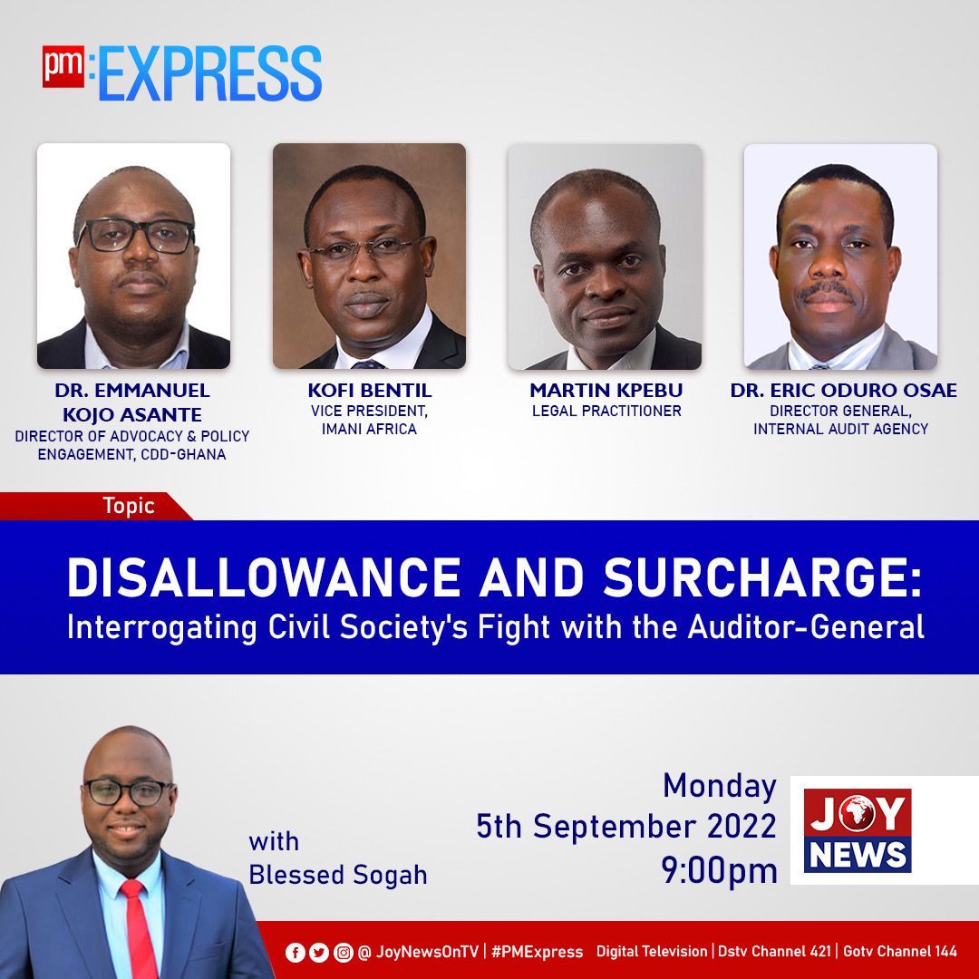 Playback: PM Express discusses Civil Society’s request for surcharge ...