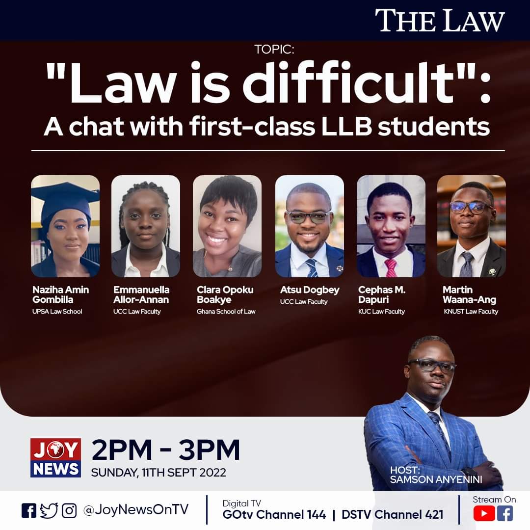 Playback: The Law converses with first-class law students on the ...