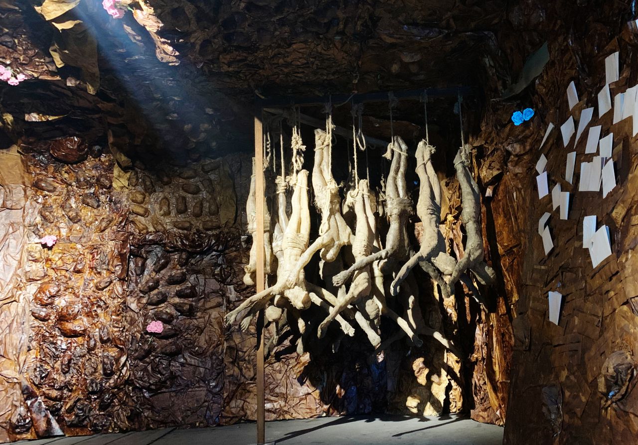 The art exhibition that took Christian rituals literally brutal ...