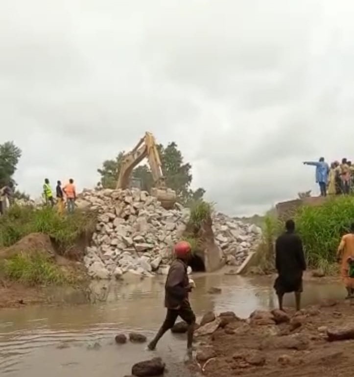 Damaged culvert on Wapuli-Yendi road fixed - MyJoyOnline