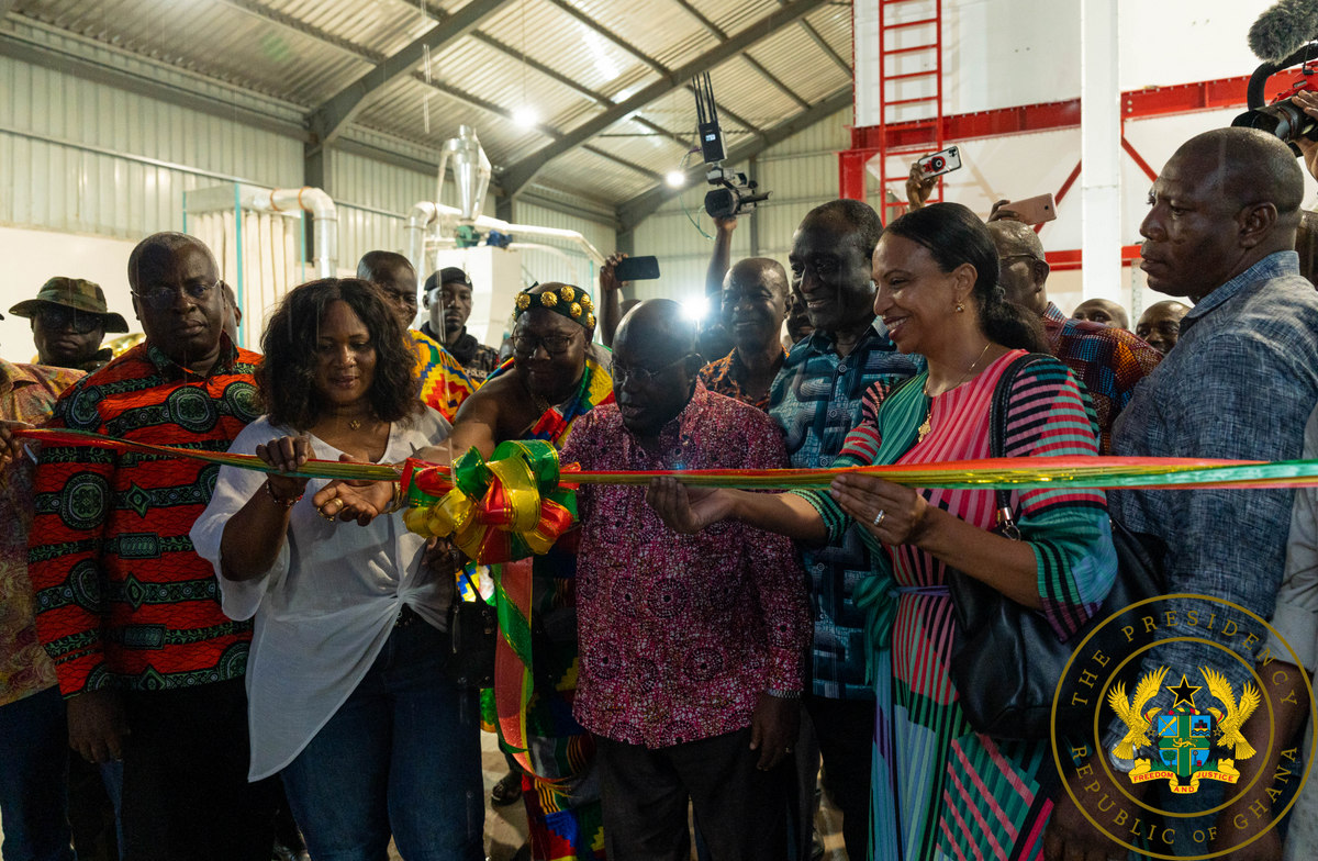 Akufo-Addo commissions Maize Processing Factory in Nsuta - MyJoyOnline