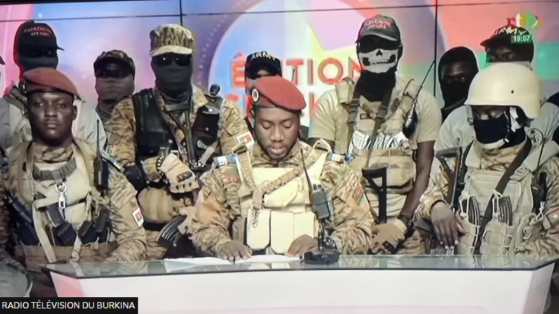 Burkina Faso unrest: Military officers remove leader Damiba - MyJoyOnline