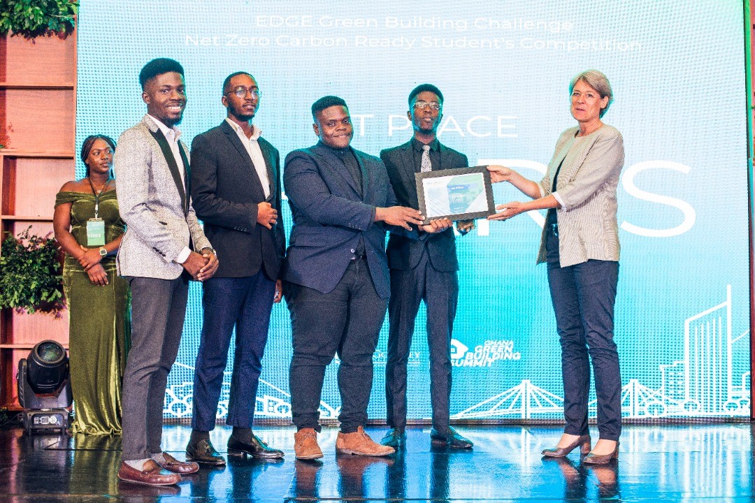 Team Charis wins top prize at IFC Edge Green Building Awards in Accra ...