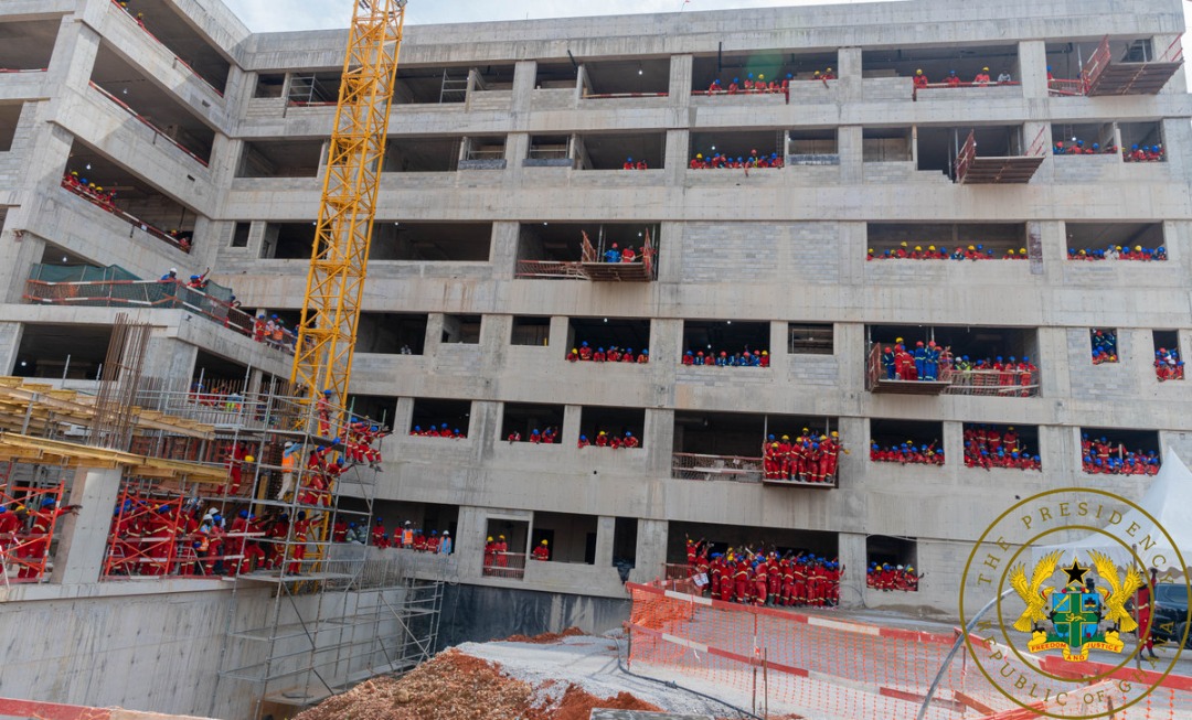 44-year-old re-constructed Komfo Anokye Maternity and Children's block ...