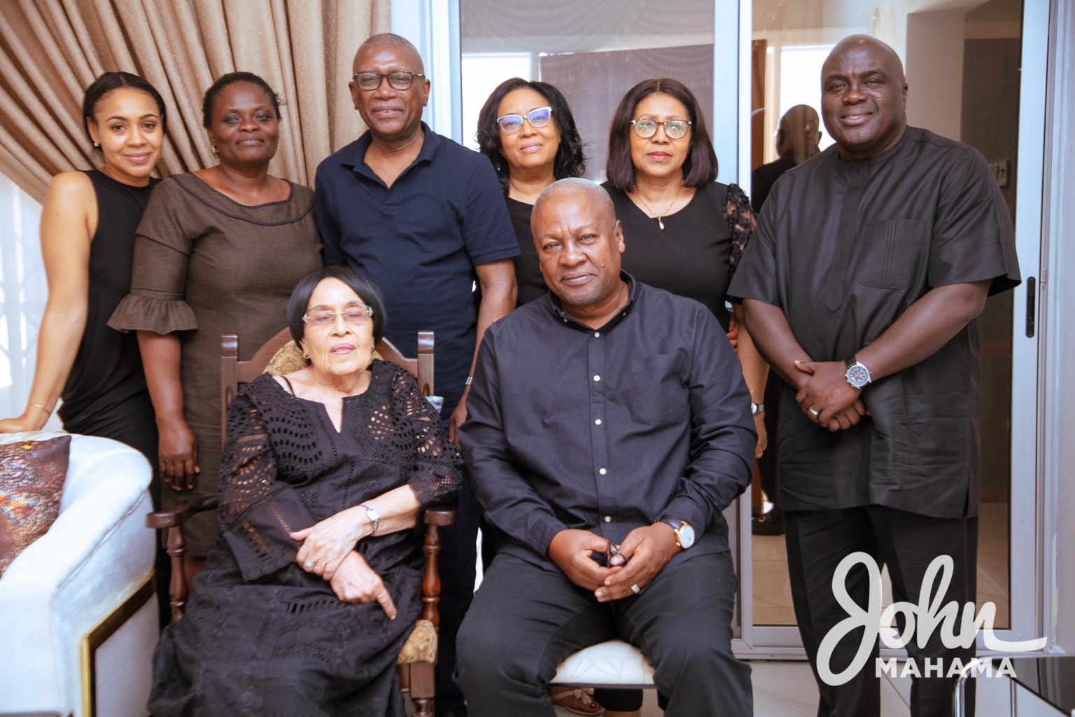 Mahama commiserates with Joyce Bamford Addo - MyJoyOnline.com