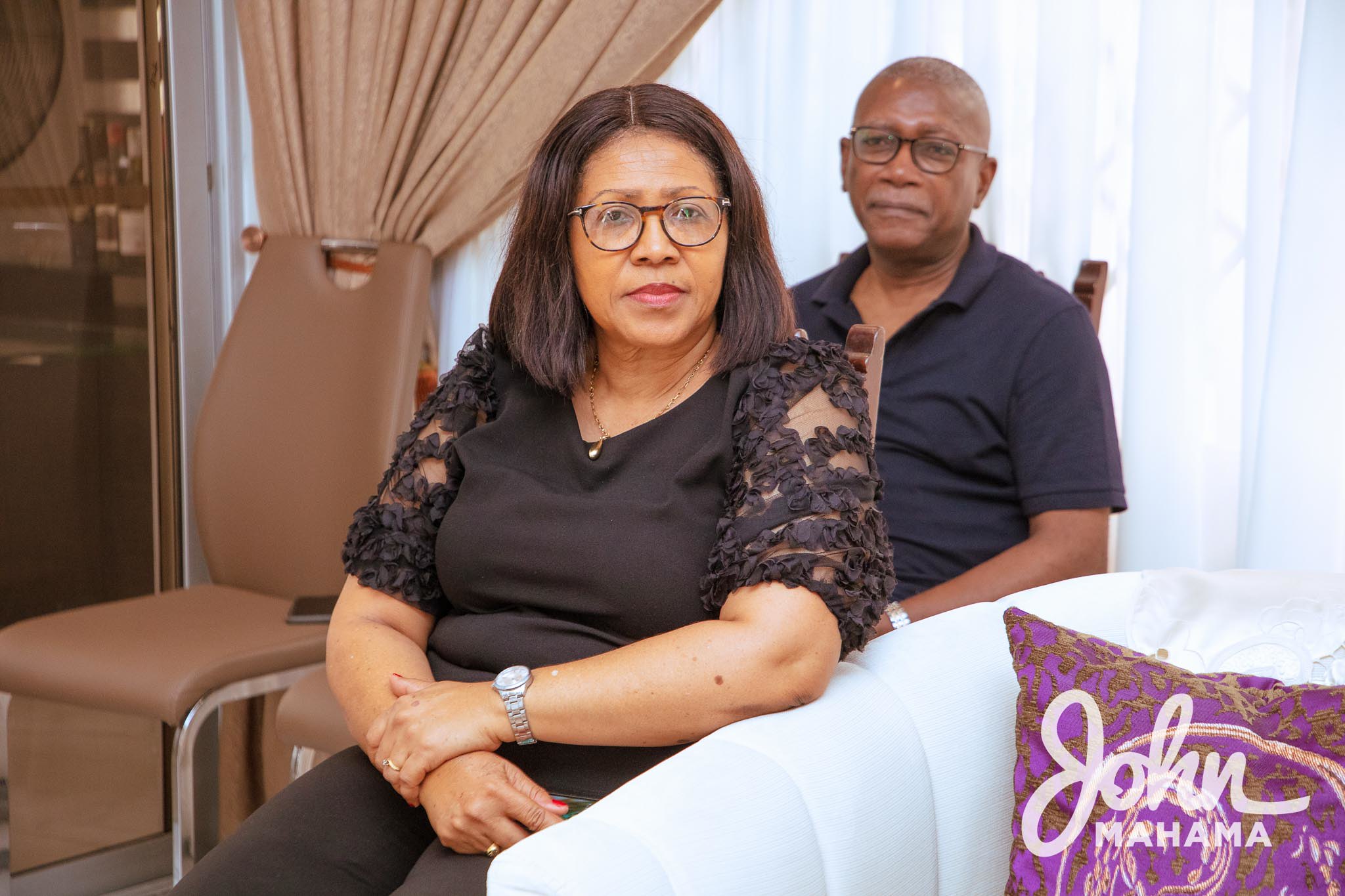 Mahama commiserates with Joyce Bamford Addo - MyJoyOnline.com