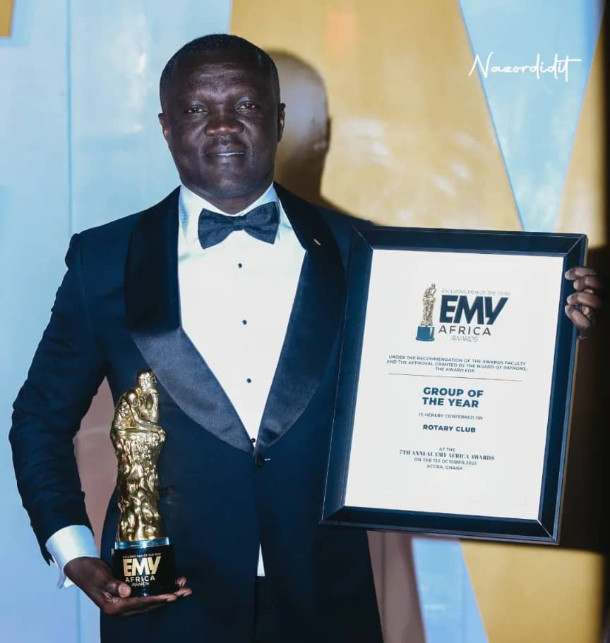 Rotary Ghana wins 'Group of the Year' at 7th EMY Africa Awards ...