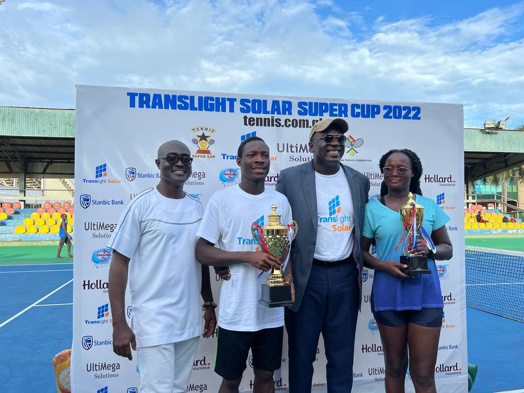 Samuel Antwi beats Johnson Acquah to win the Translight Solar Tennis ...