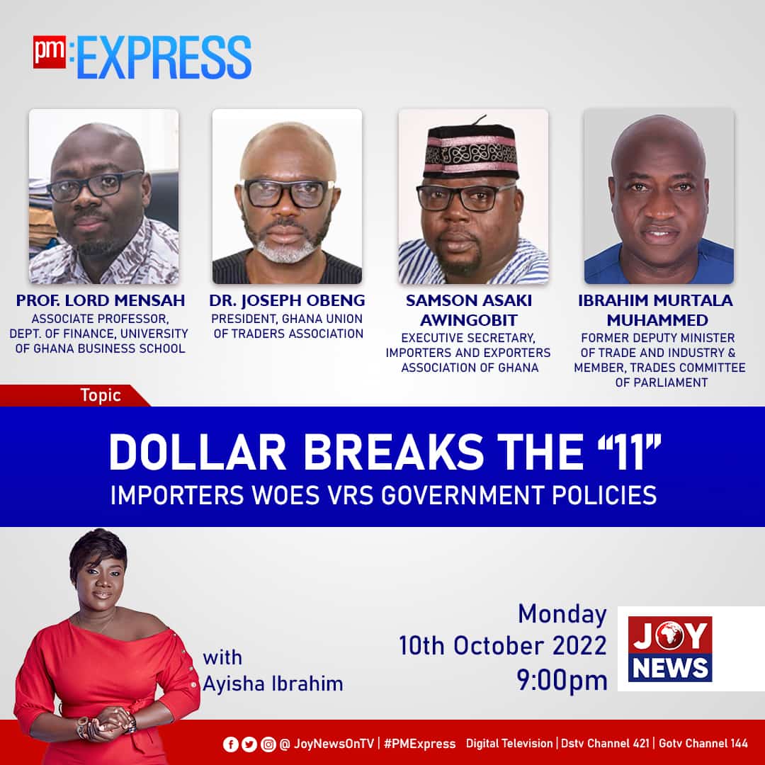 Livestream: PM Express discusses the depreciation of the cedi - MyJoyOnline