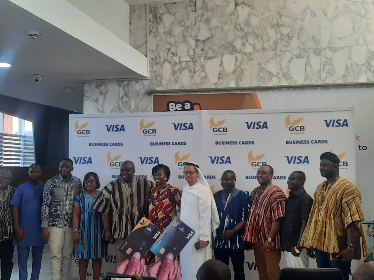GCB Bank launches Visa Business Cards - MyJoyOnline