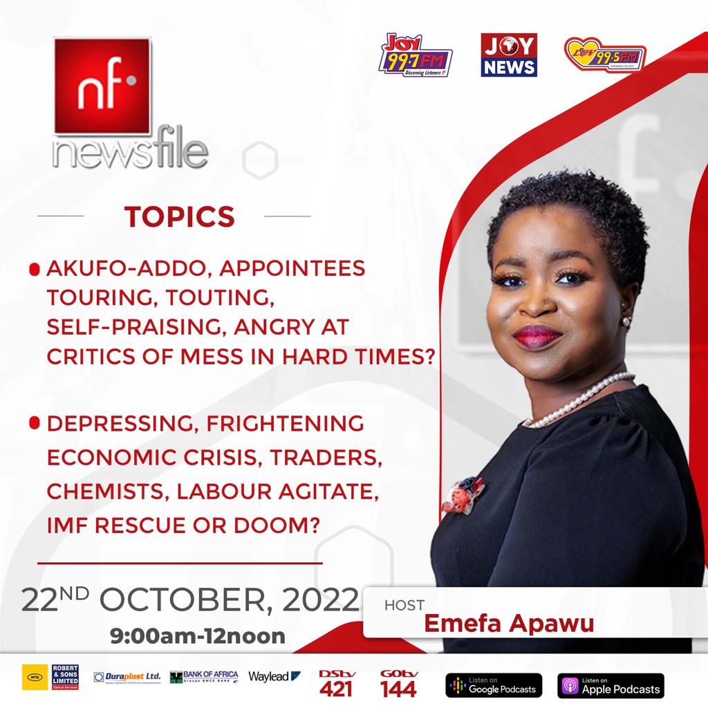 Playback: Newsfile discuss Akufo-Addo's appointees' reaction to critics ...