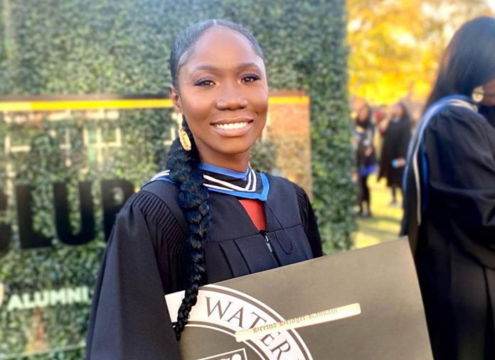 Yaa Yaa celebrates graduation from University of Waterloo - MyJoyOnline