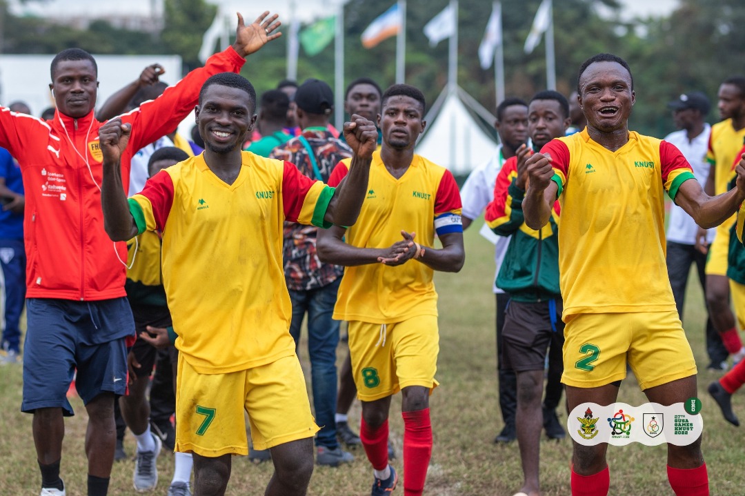 KNUST wins gold in men soccer to climax 27th GUSA Games in Kumasi ...
