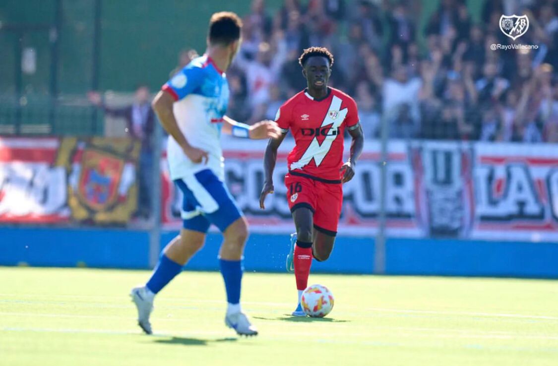 Abdul Mumin stars in Rayo Vallecano Copa del Rey win - MyJoyOnline