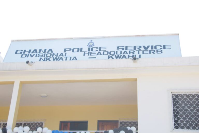 Nkwatia police get new office, vehicle to fight crime - MyJoyOnline