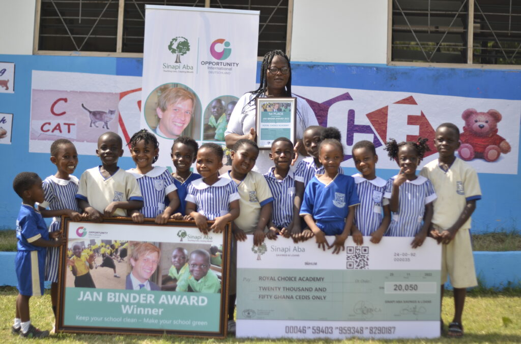 Royal Choice Academy wins Sinapi Aba's green and sanitation contest for ...
