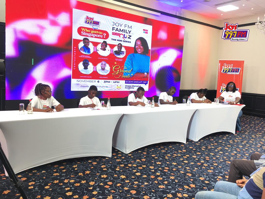 Addai-Akosah Brimpong emerges winner of Joy FM Family Pop Quiz Mini ...